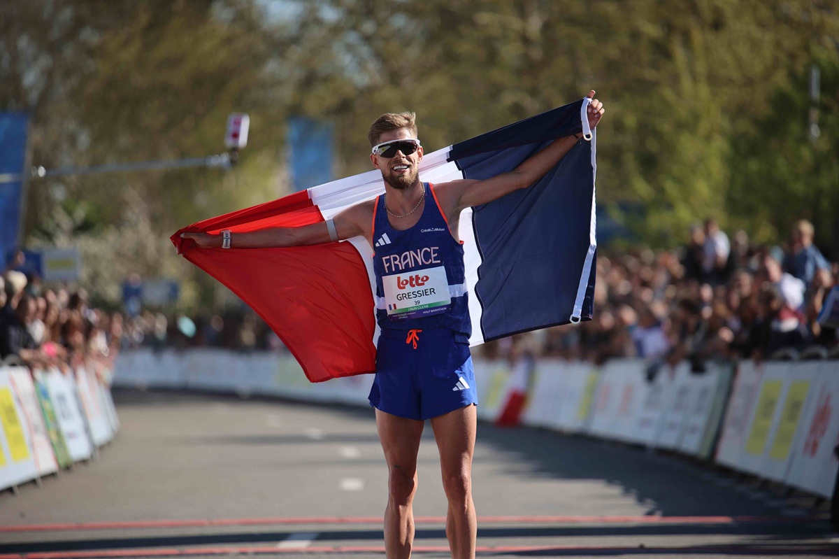 Jimmy Gressier champion d'Europe de semi-marathon - Jogging international